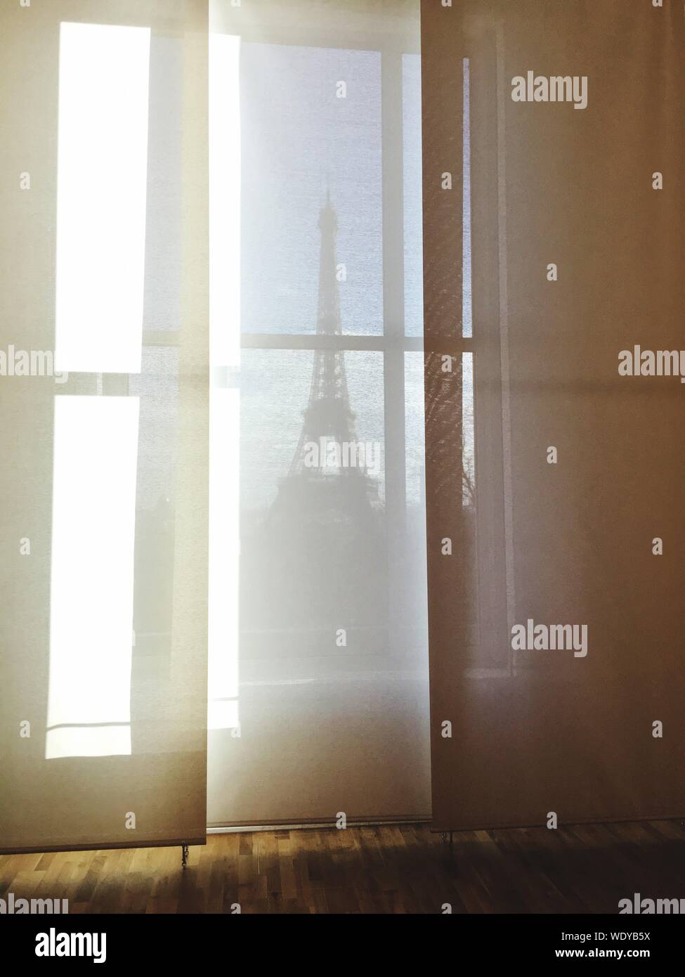 Eiffel tower window hi-res stock photography and images - Alamy