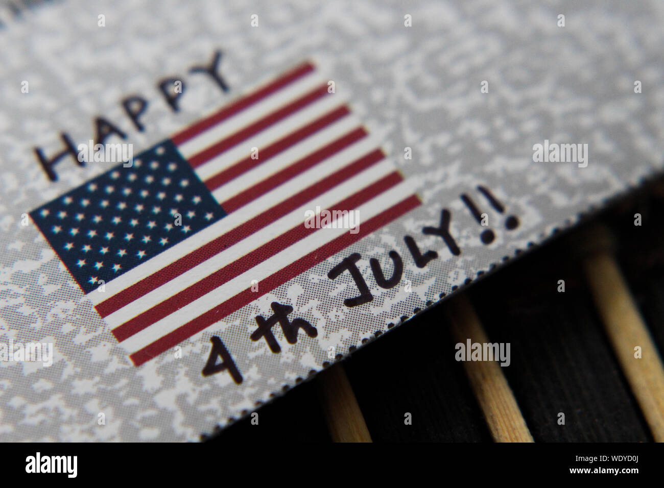 Flag with text hi-res stock photography and images - Alamy