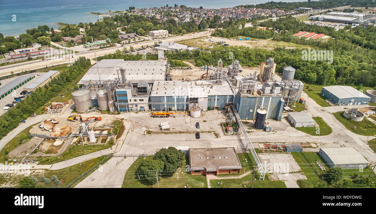 Old methanol production plant hi-res stock photography and images - Alamy