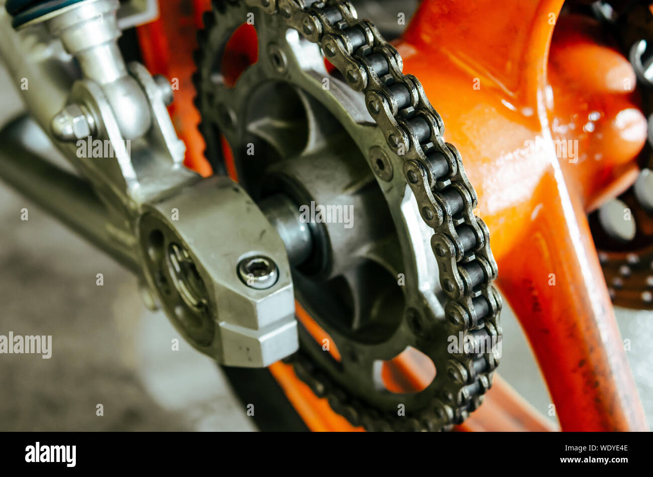 Chain motorcycle hi-res stock photography and images - Alamy