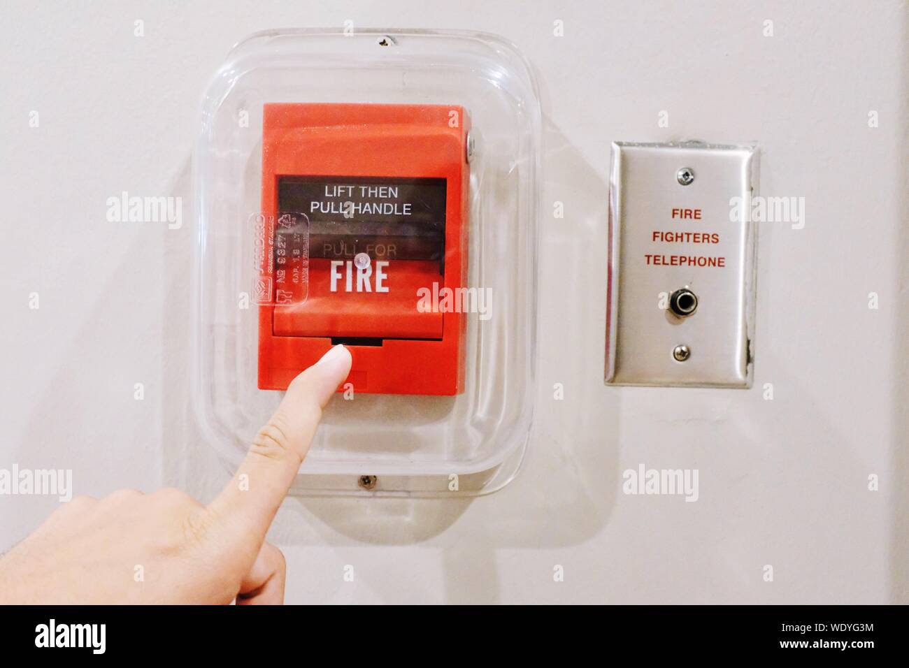 Pointing at fire hi-res stock photography and images - Alamy