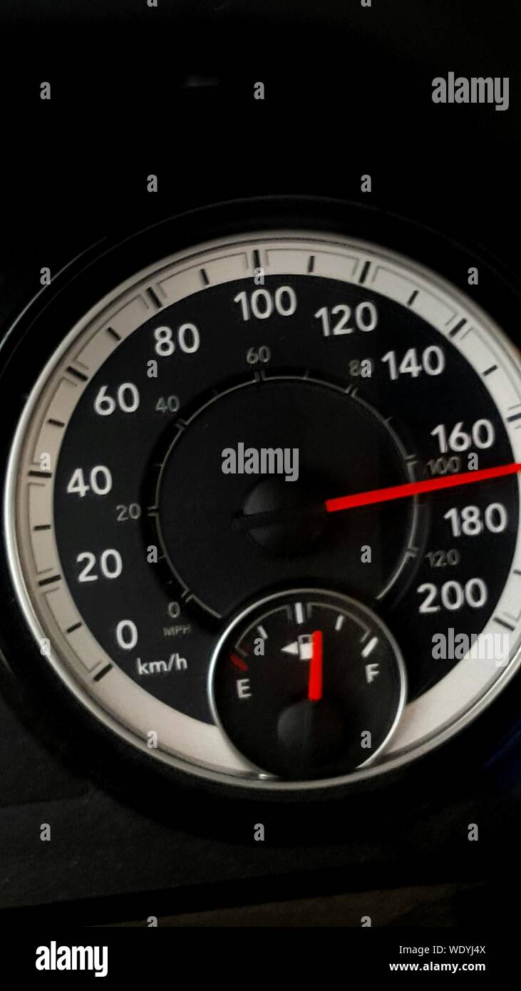 Car speedometer digital hi-res stock photography and images - Alamy