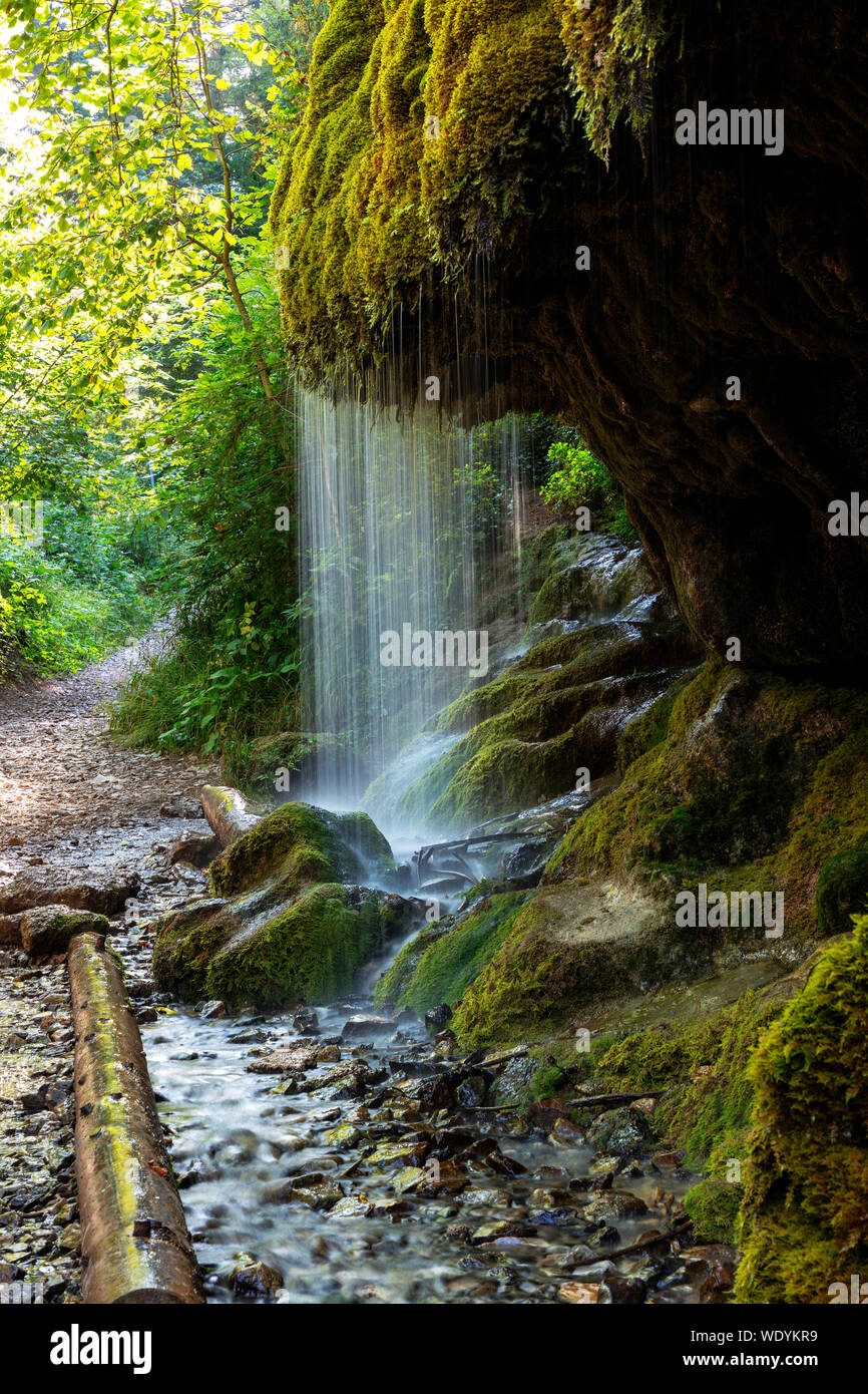 Moss waterfall hi-res stock photography and images - Alamy