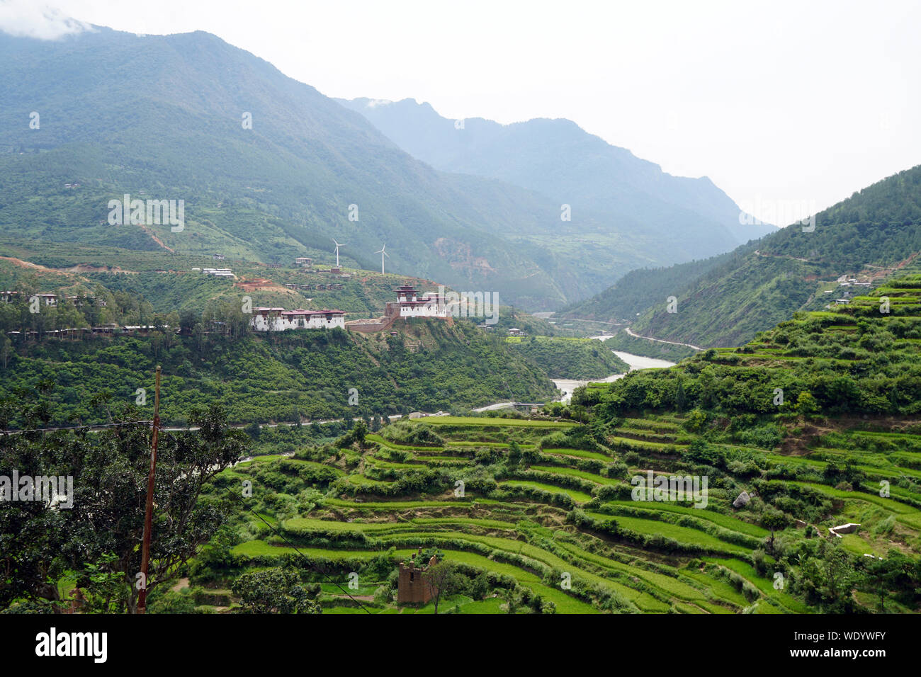 Wangdue Phodrang Dzong High Resolution Stock Photography and Images - Alamy