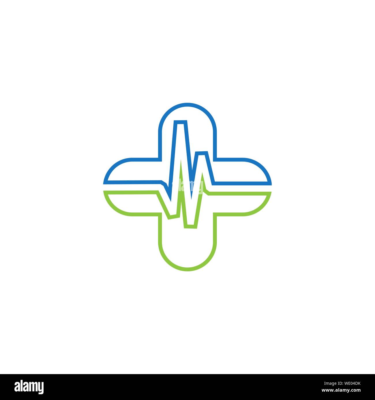 Medical cross graphic design template vector isolated Stock Vector ...