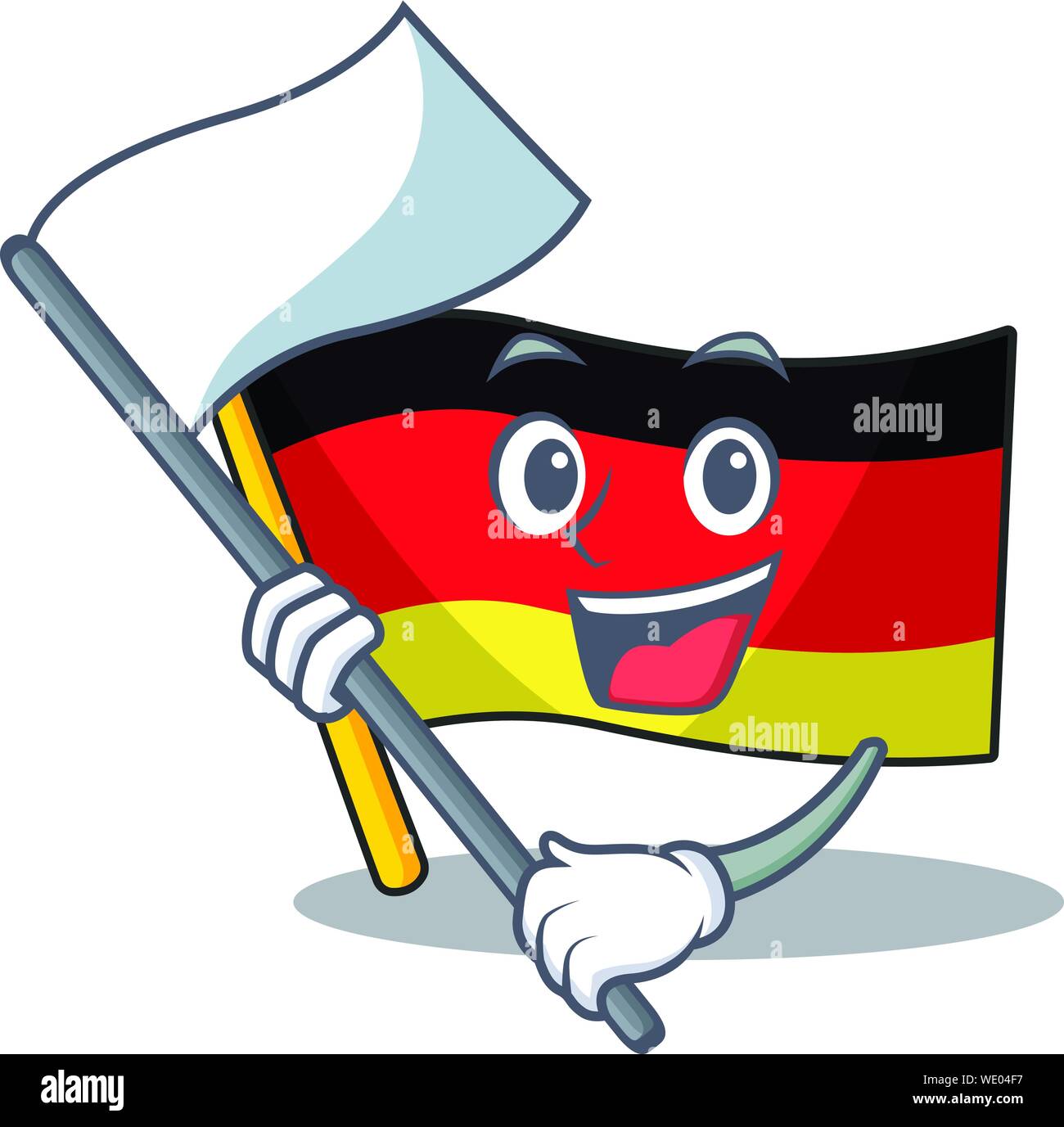 German supporter Stock Vector Images - Alamy