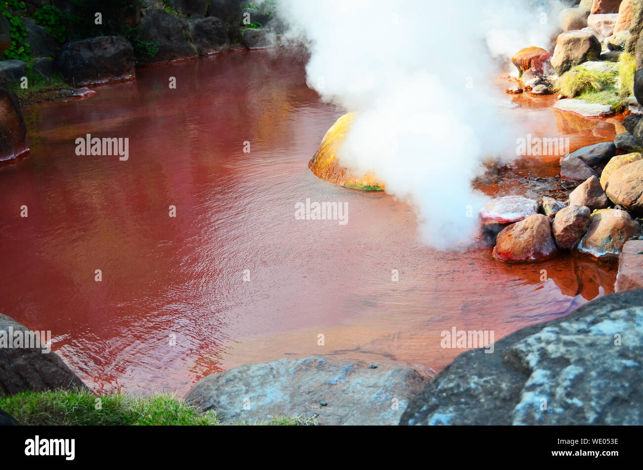 Geyser smoke hi-res stock photography and images - Alamy