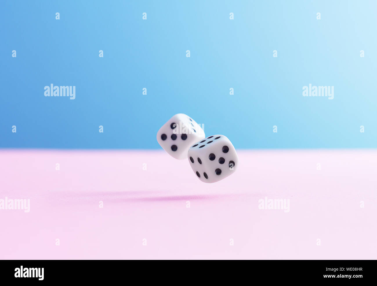 Falling Dice High Resolution Stock Photography and Images - Alamy
