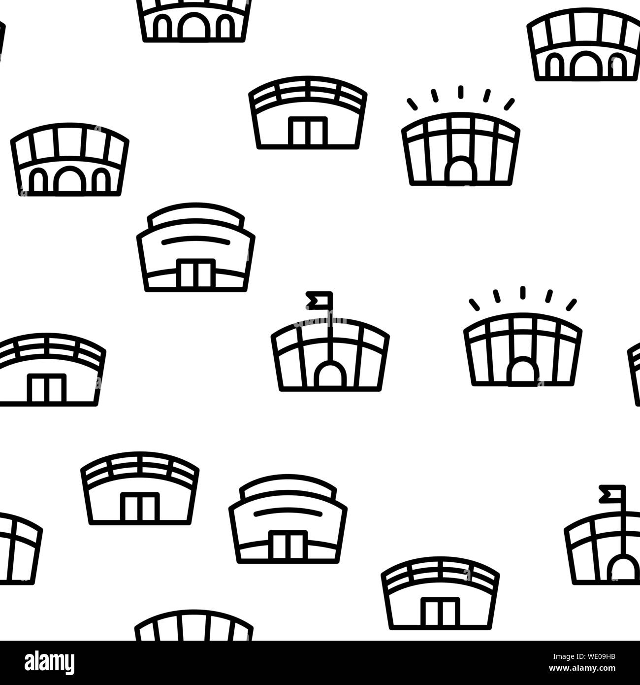 Football stadium buildings Cut Out Stock Images & Pictures - Alamy