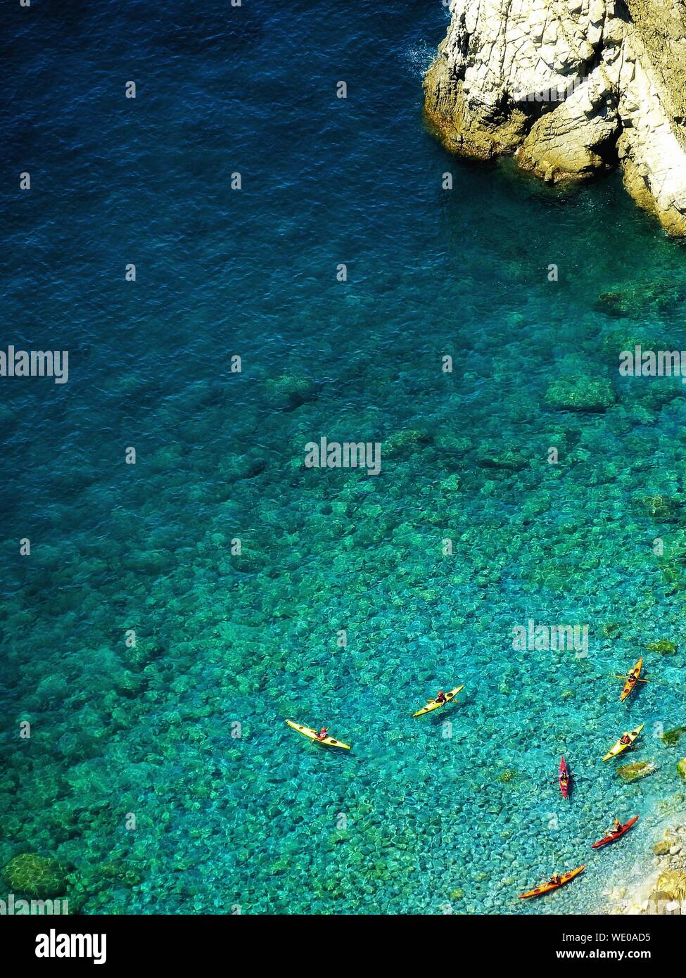 Kayaks aerial hi-res stock photography and images - Alamy