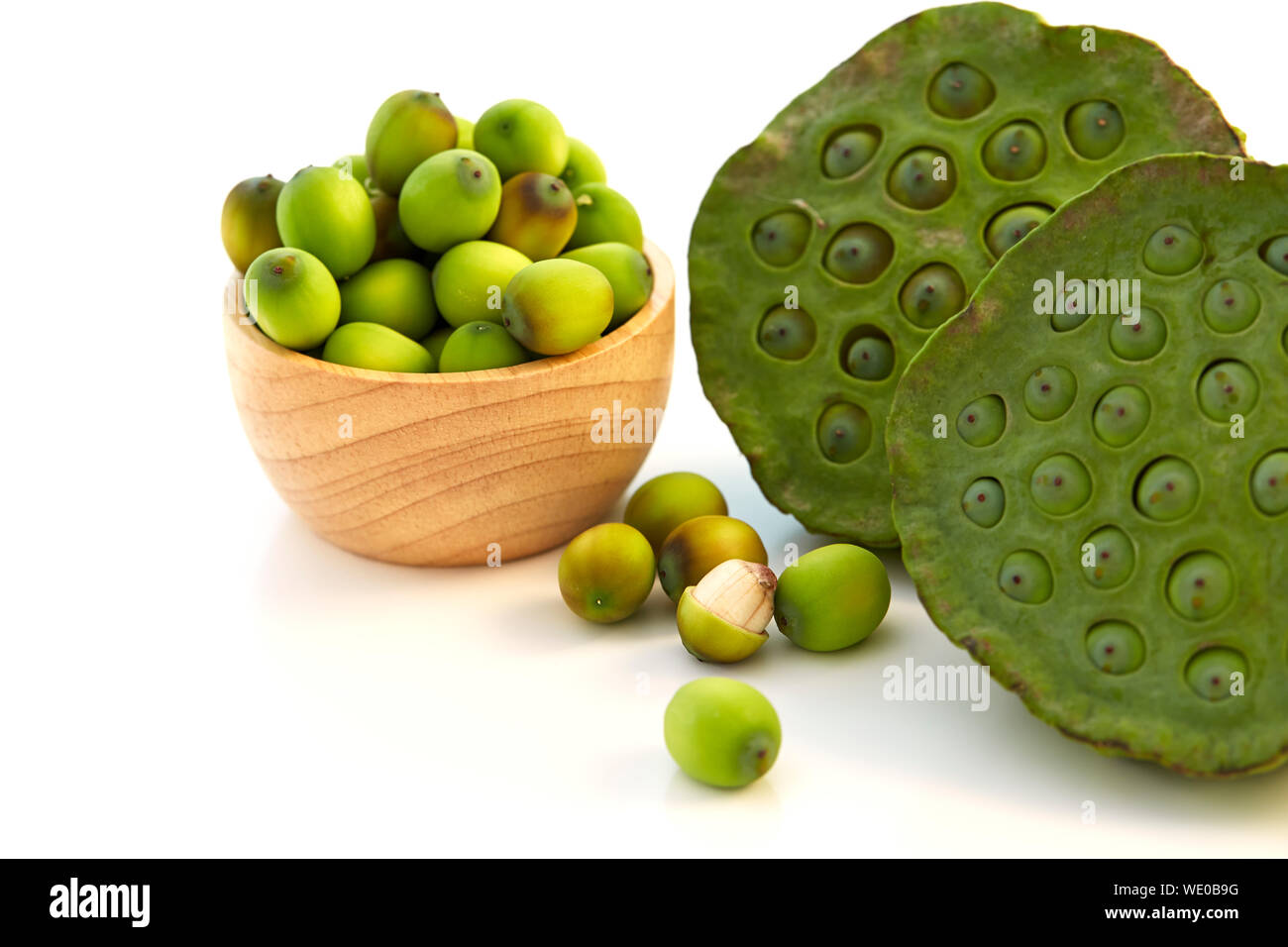 White lotus seed hi-res stock photography and images - Alamy