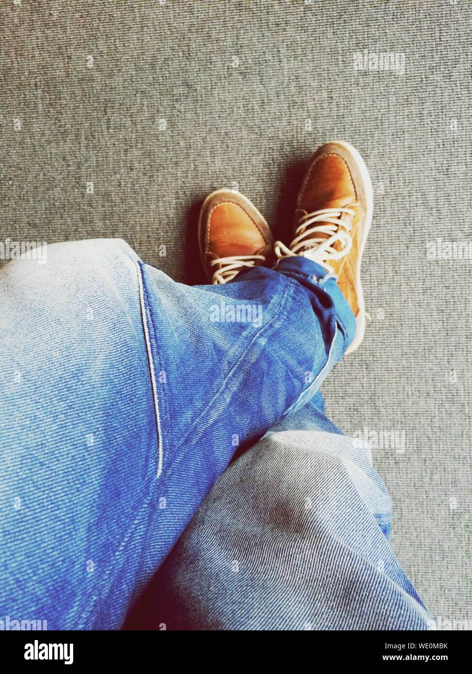 Mans Legs Only High Resolution Stock Photography and Images - Alamy