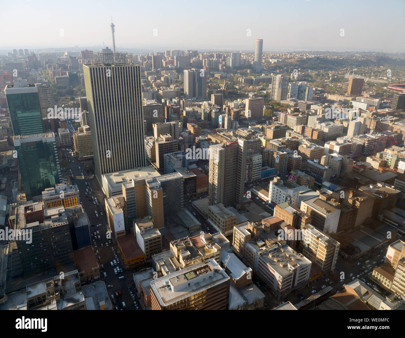 Johannesburg Aerial City High Resolution Stock Photography and Images ...