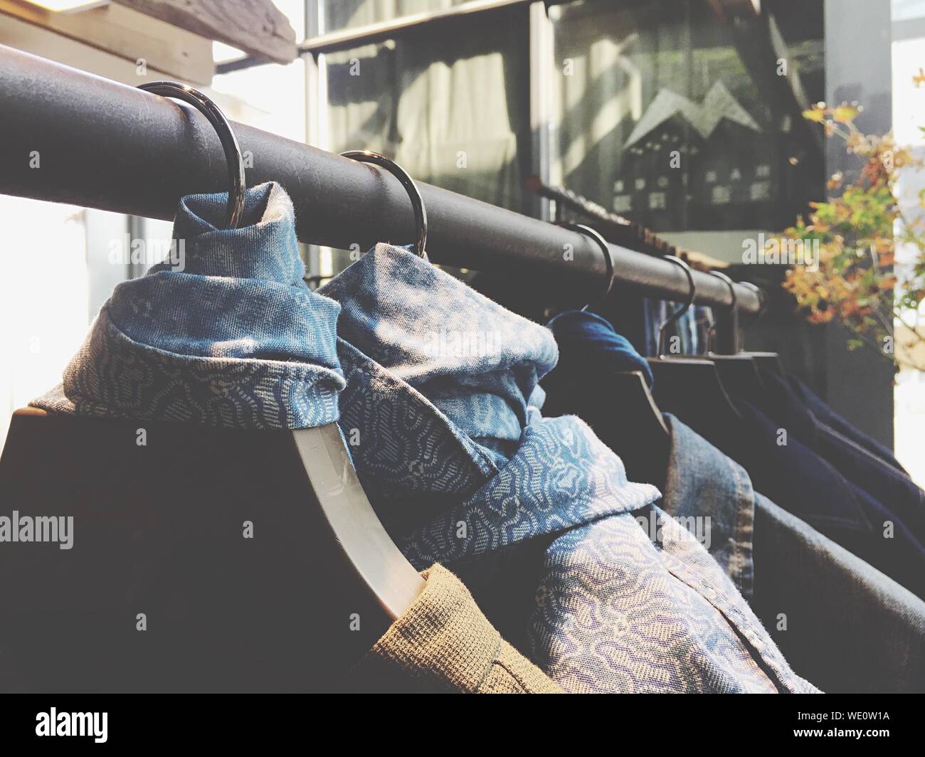 Hanging up clothes hi-res stock photography and images - Alamy