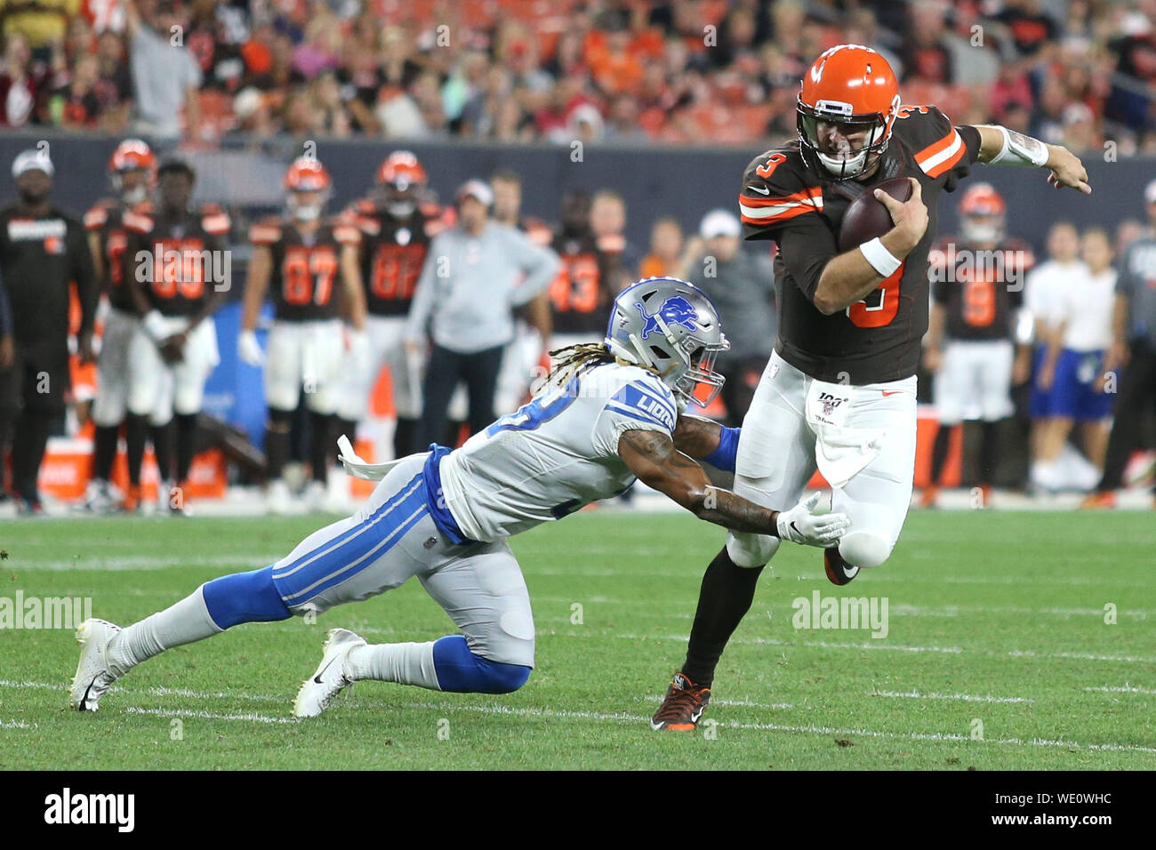 Cleveland, United States. 30th Aug, 2019. Cleveland Browns Garrett ...