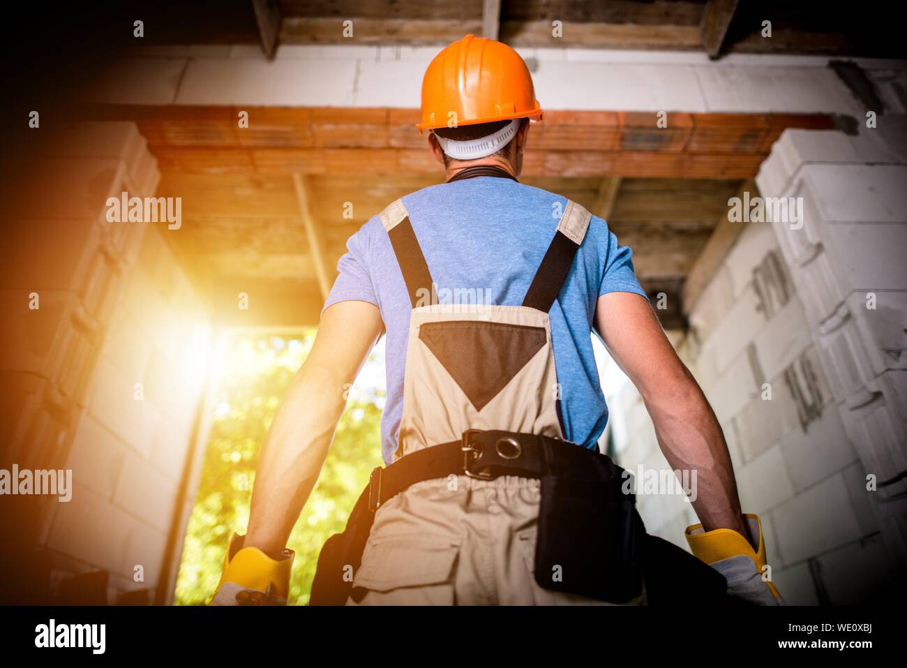 Construction worker overalls hi-res stock photography and images - Alamy