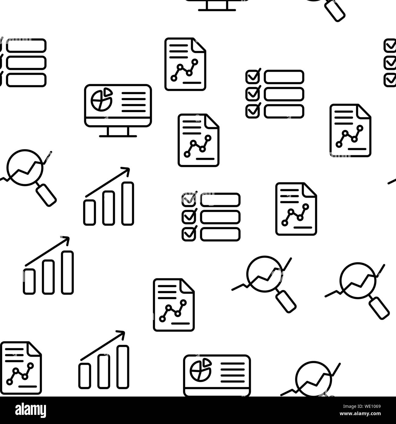 Chart pattern logo Black and White Stock Photos & Images - Alamy
