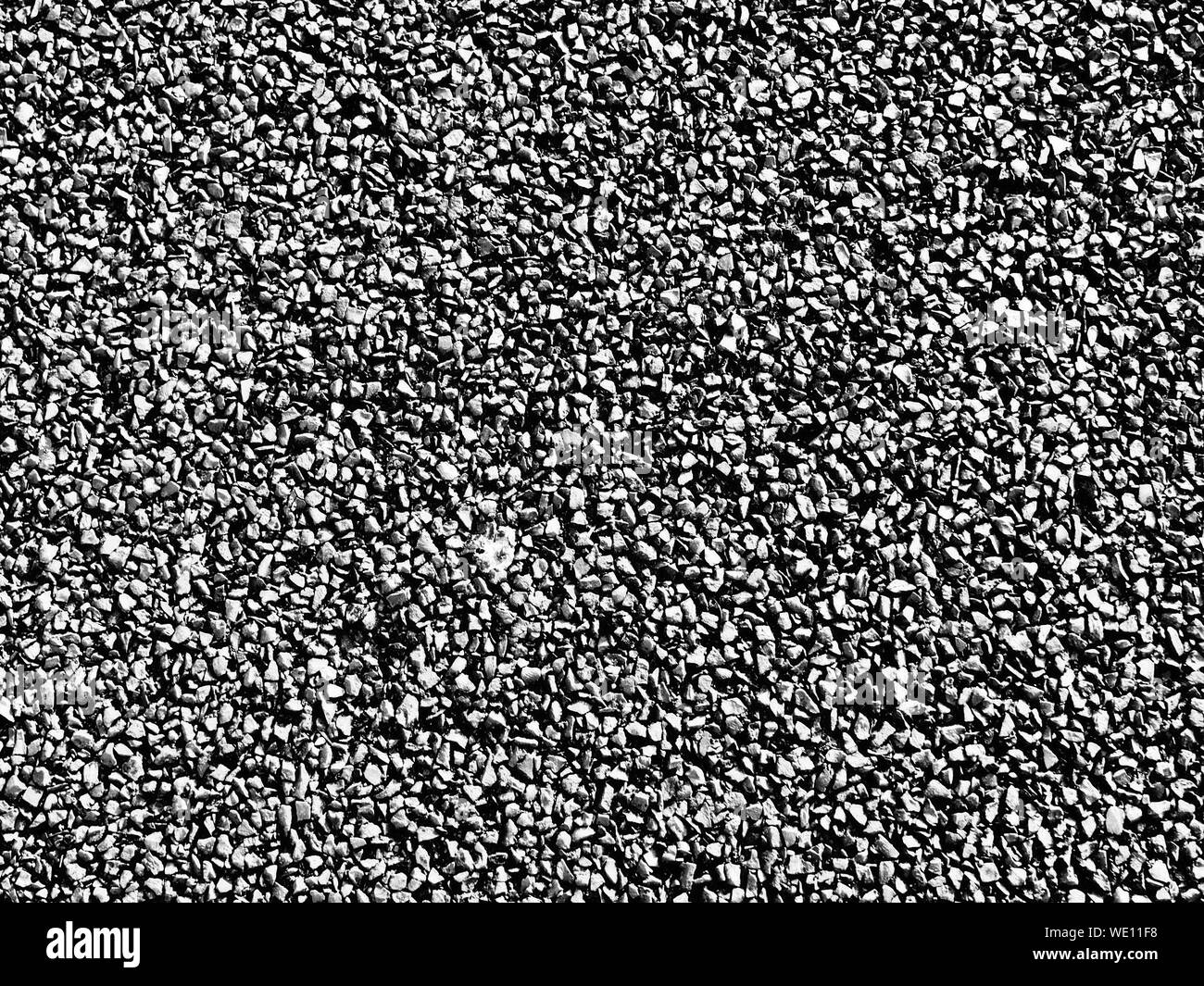 Pebbles detail Black and White Stock Photos & Images - Alamy