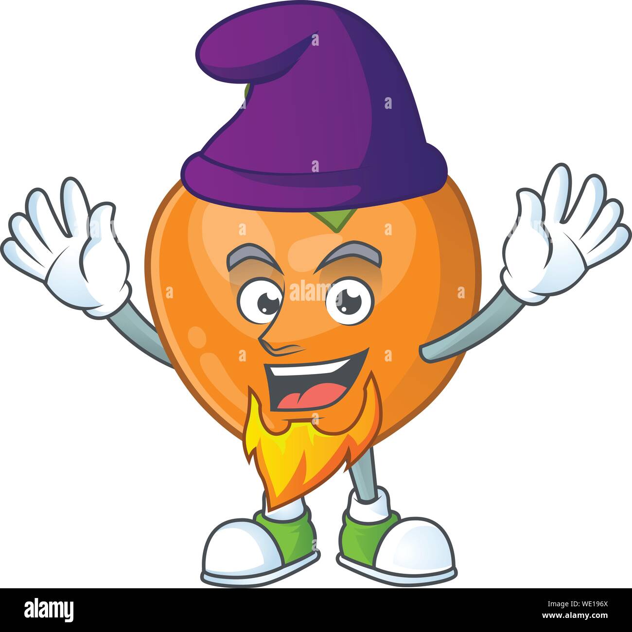 Elf fruit persimmon character for object cartoon Stock Vector Image ...