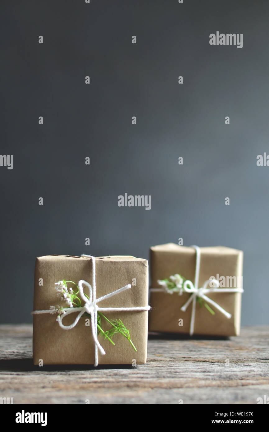 Wrapped boxes hi-res stock photography and images - Alamy