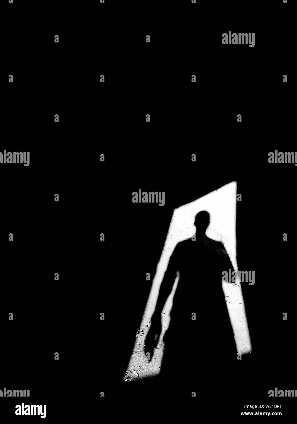 Real doorway Black and White Stock Photos & Images - Alamy