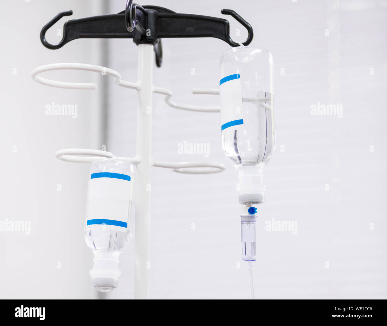 system with dropper and solution, close-up Stock Photo - Alamy