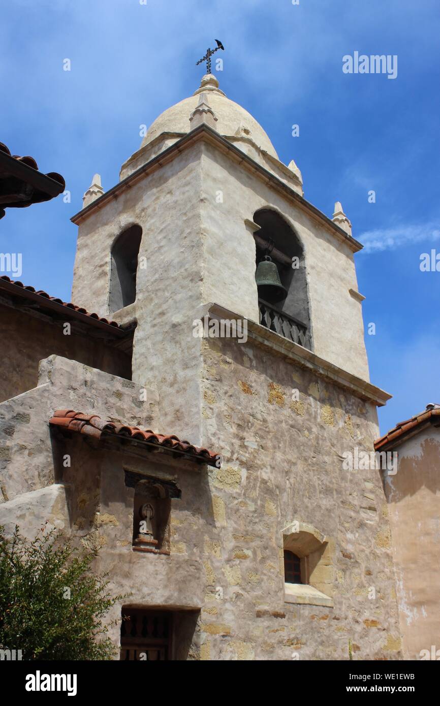 Belltower, Basilica, Carmel Mission, Carmel, California Stock Photo - Alamy Belltower, Basilica, Carmel Mission, Carmel, California Stock Photo - Alamy