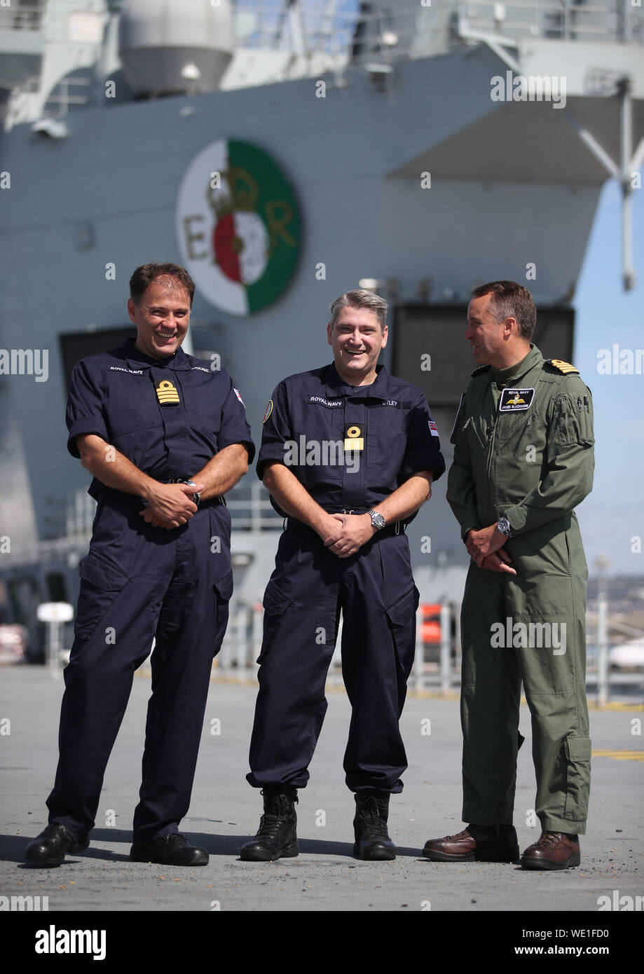 Comukcsg and captain james blackmore right hi-res stock photography and ...