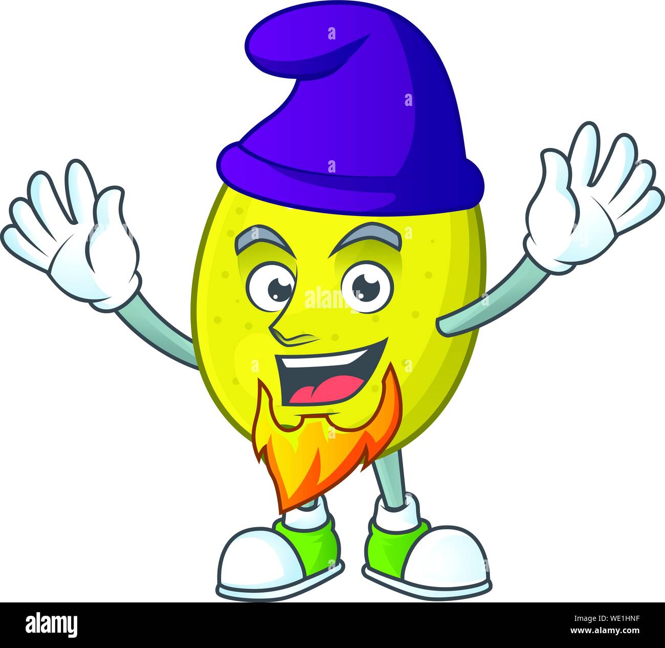 Elf lemon cartoon character for recipe food Stock Vector Image & Art ...