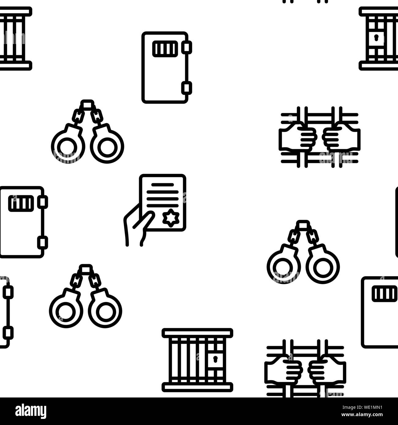 Artificial Intelligence Elements Vector Seamless Pattern Stock Vector Image & Art - Alamy