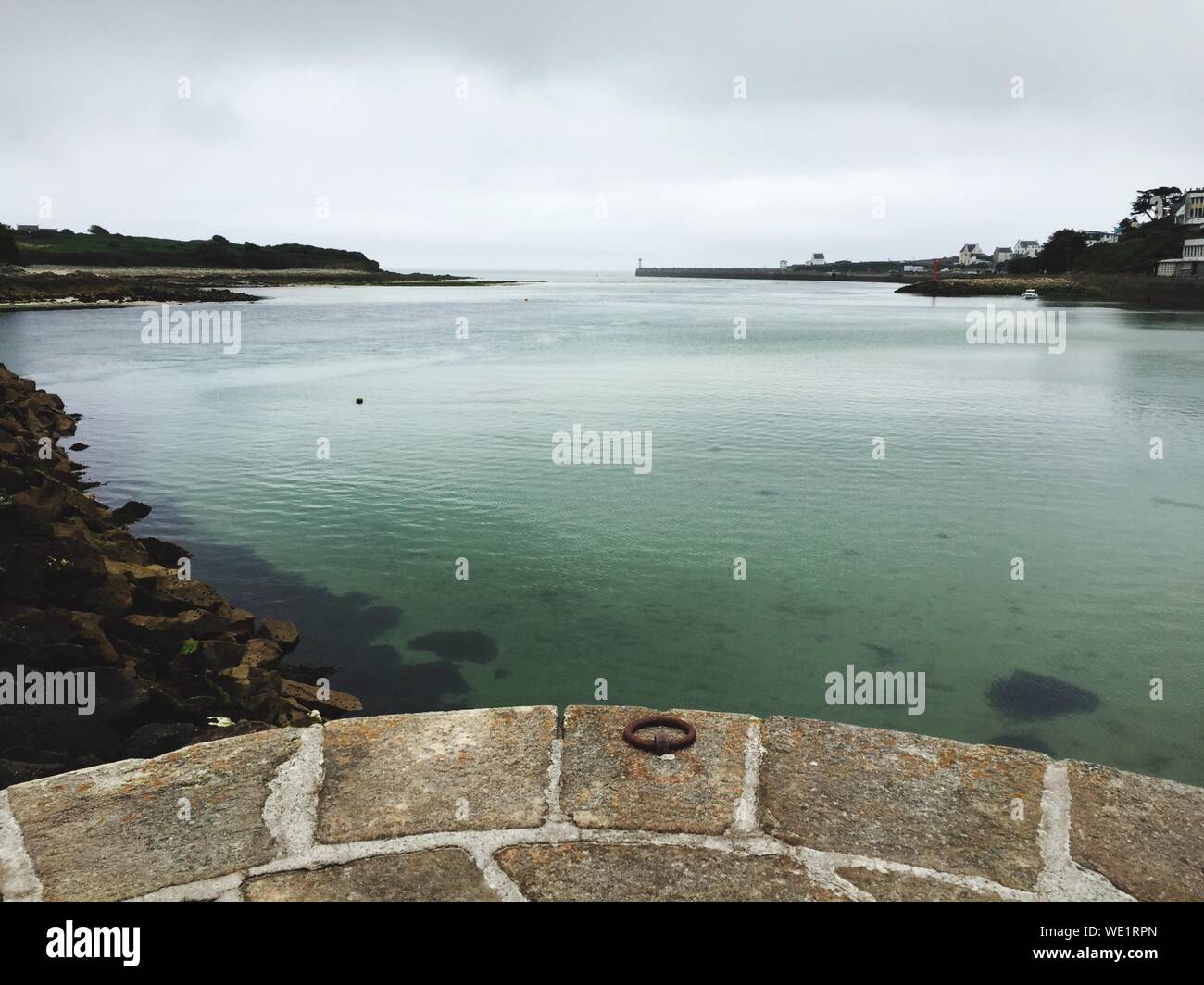 Sea wall retaining wall stone wall hi-res stock photography and images ...