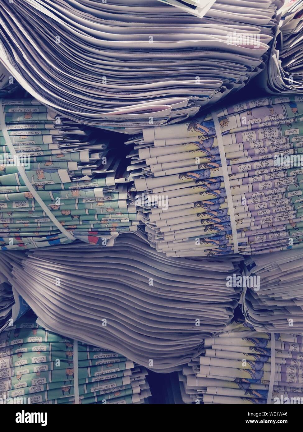 Stack Of Newspaper High Resolution Stock Photography and Images - Alamy