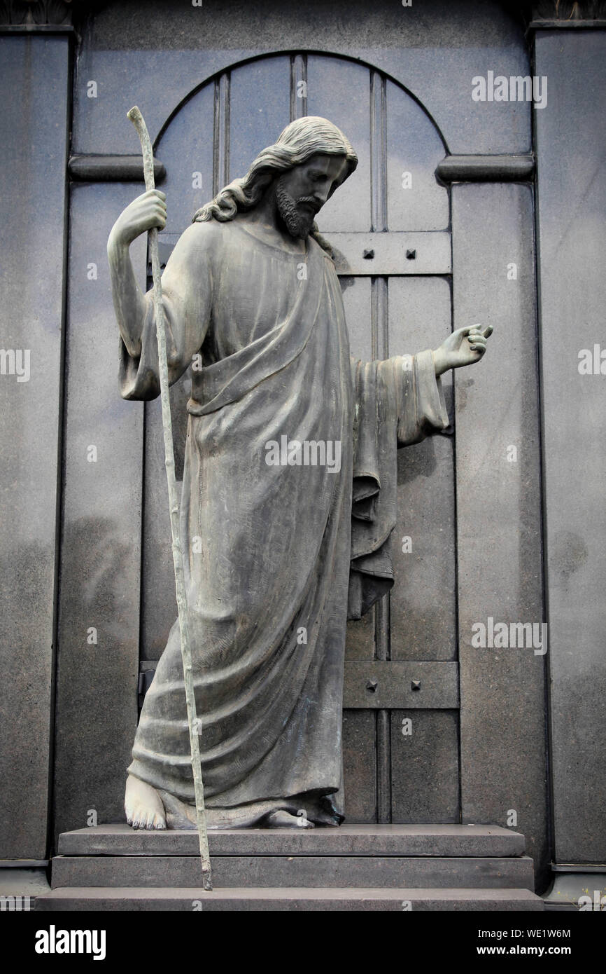 View of the christ statue hi-res stock photography and images - Alamy
