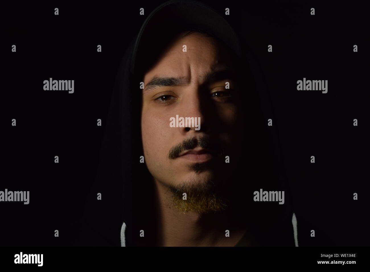 Handsome black man headshot hi-res stock photography and images - Alamy