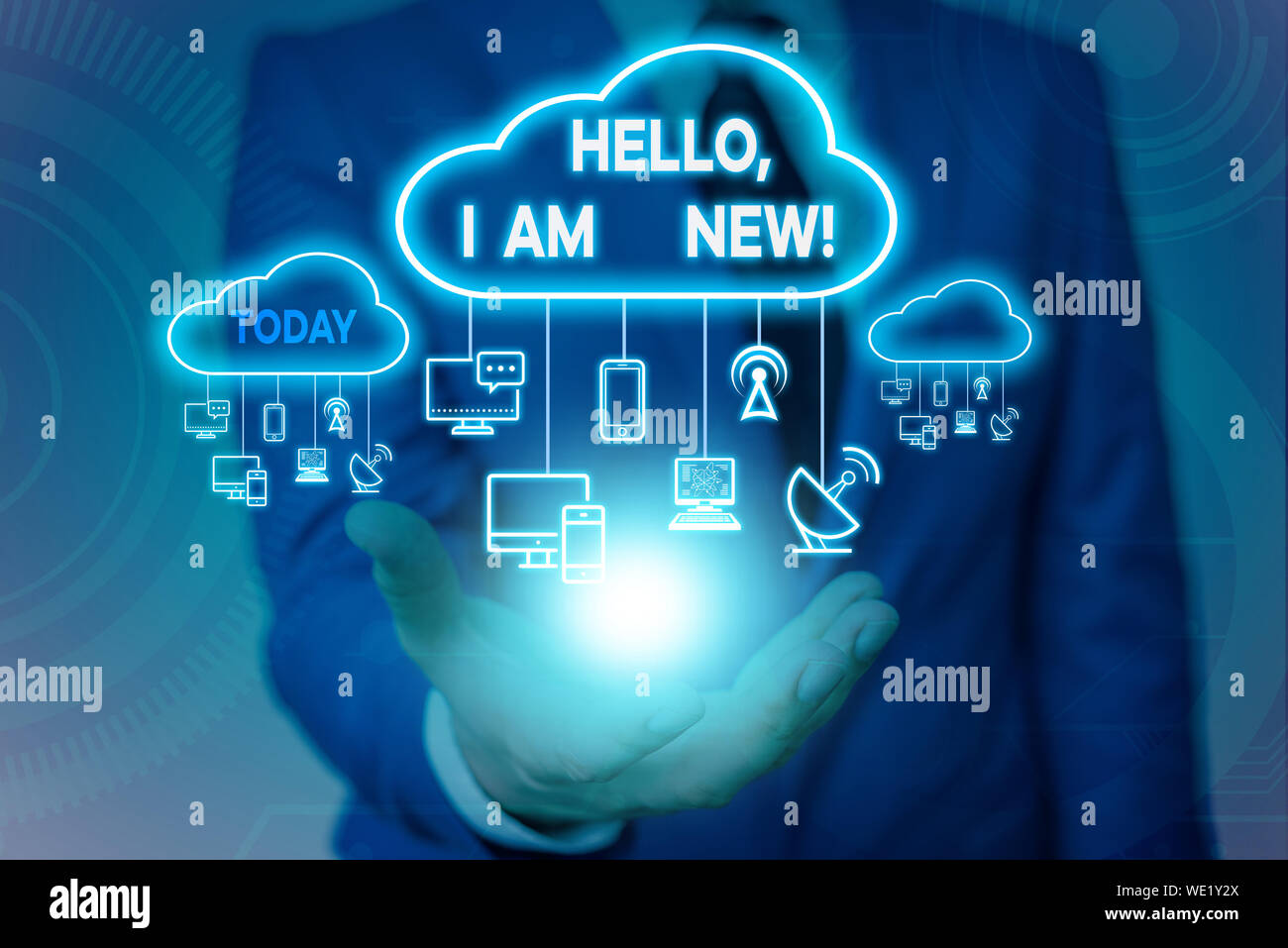 Nametag suit hi-res stock photography and images - Alamy