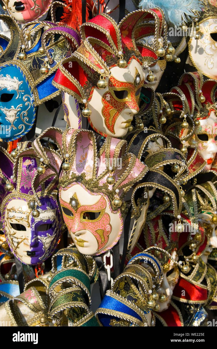 Colorful festival masks hi-res stock photography and images - Alamy