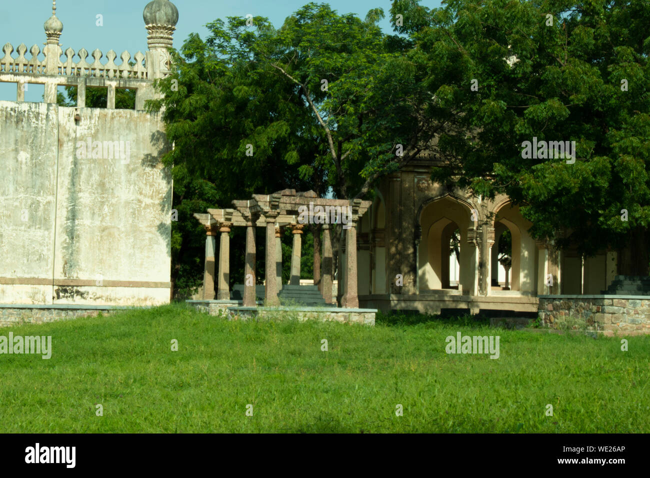 Qutb Shahi Tombs Hyderabad, India. They contain the tombs and mosques ...