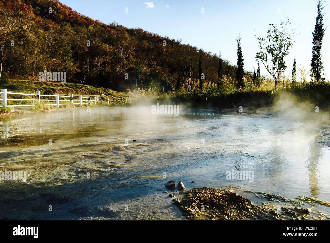 Steam hot springs hi-res stock photography and images - Alamy