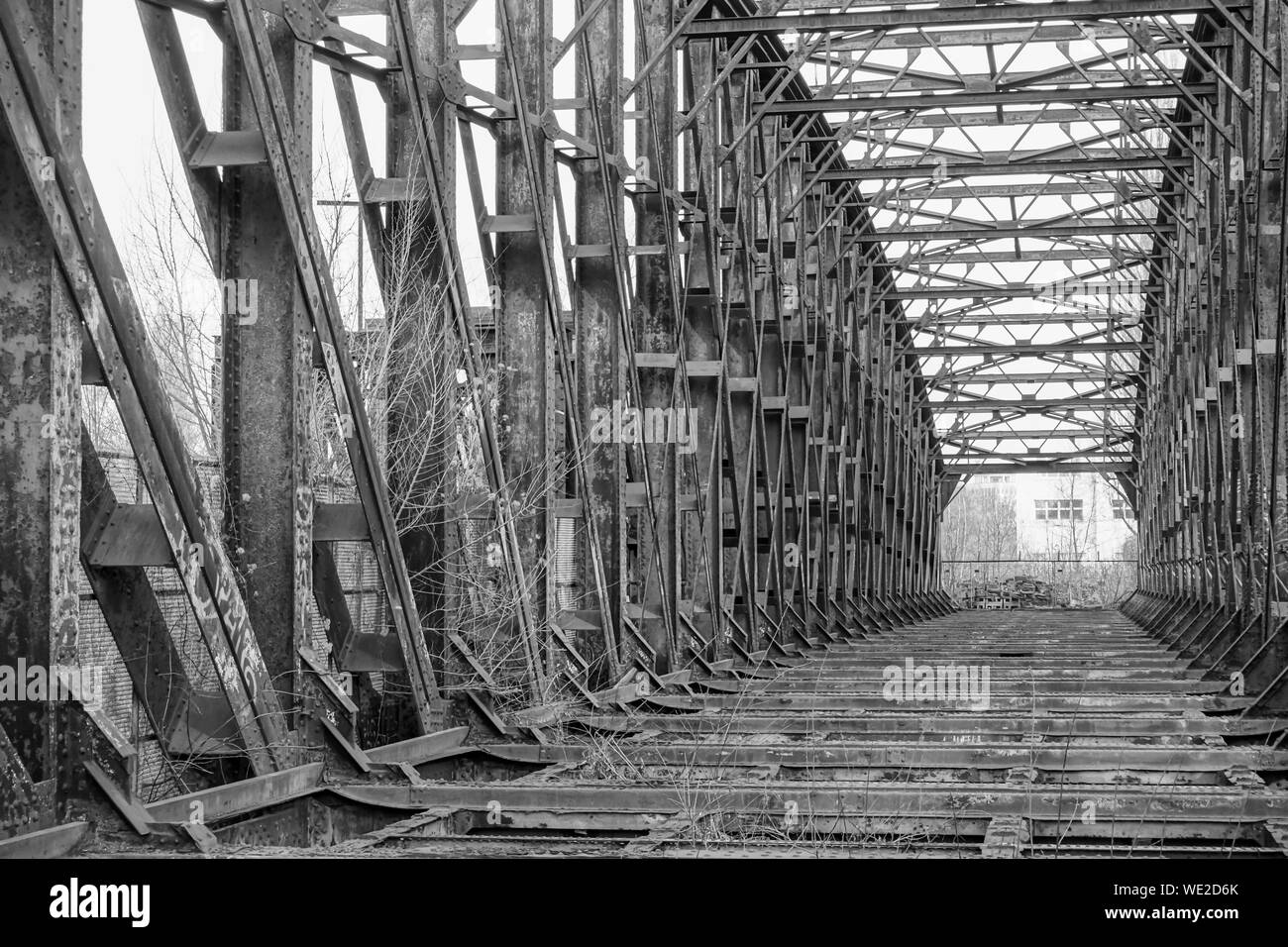 Old Man At Bridge Black and White Stock Photos & Images - Alamy