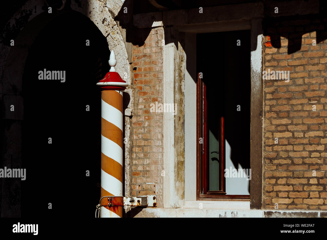 Striped pole hi-res stock photography and images - Alamy