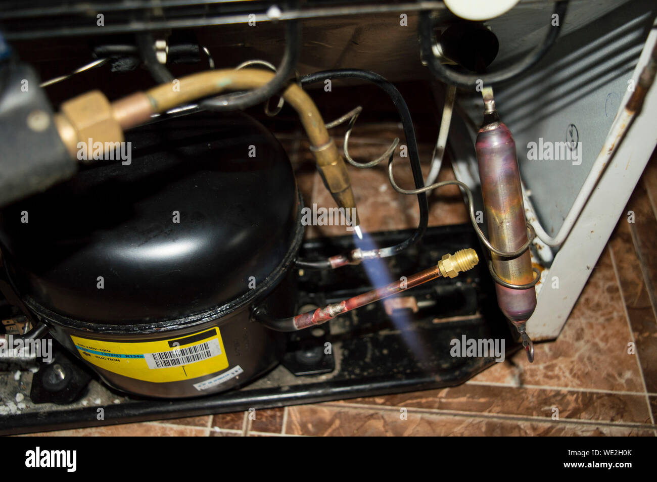 Refrigerator repair - a tool to repair a refrigerator and the repair ...