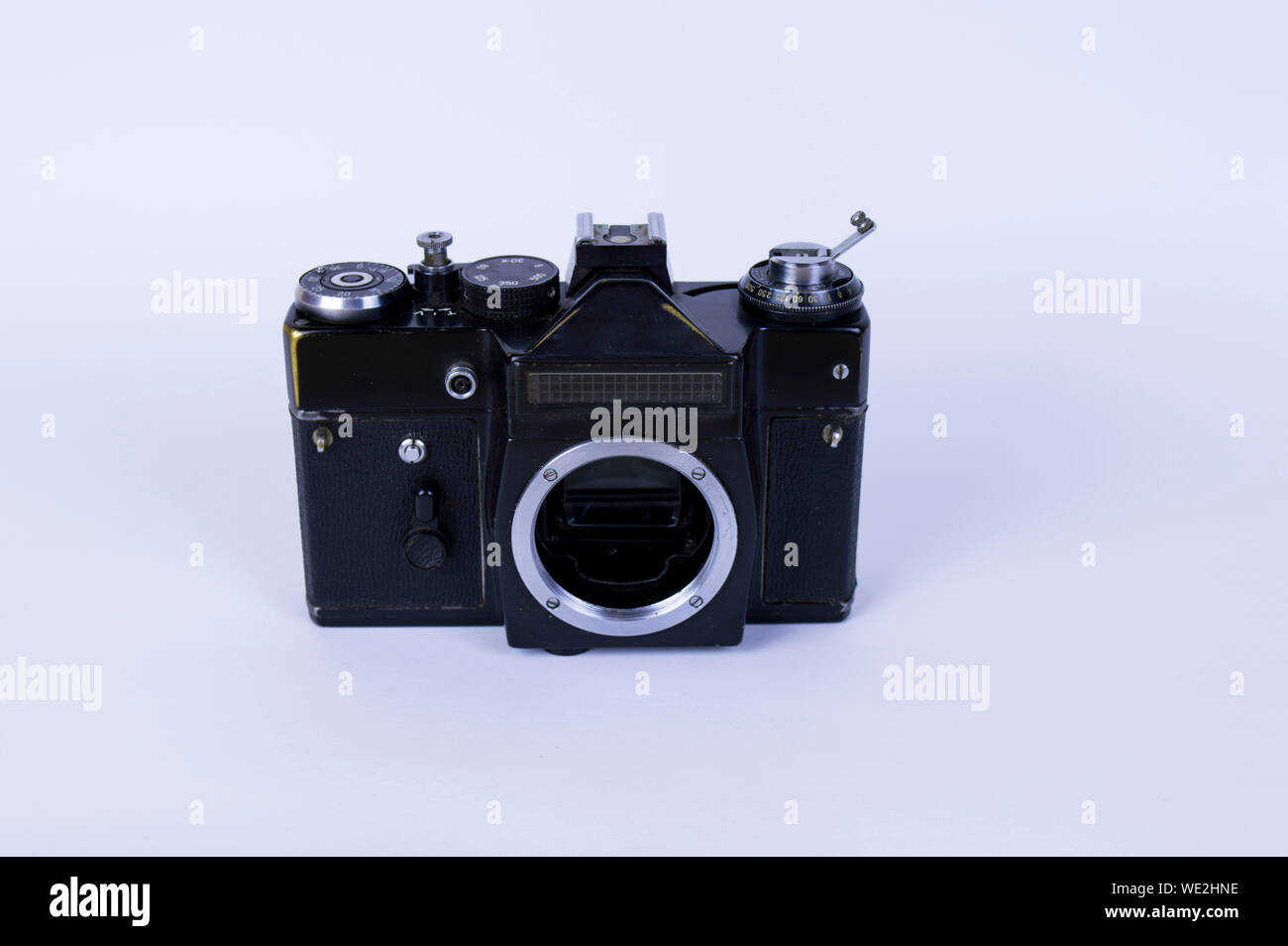 Reflex camera old, 80 - ies of the 20th century - exposure meter ...
