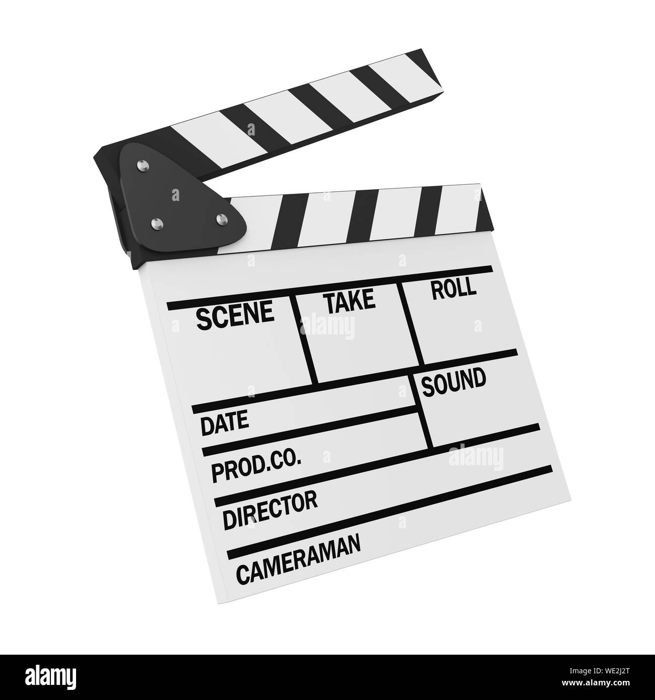 Clapper board film production Black and White Stock Photos & Images - Alamy