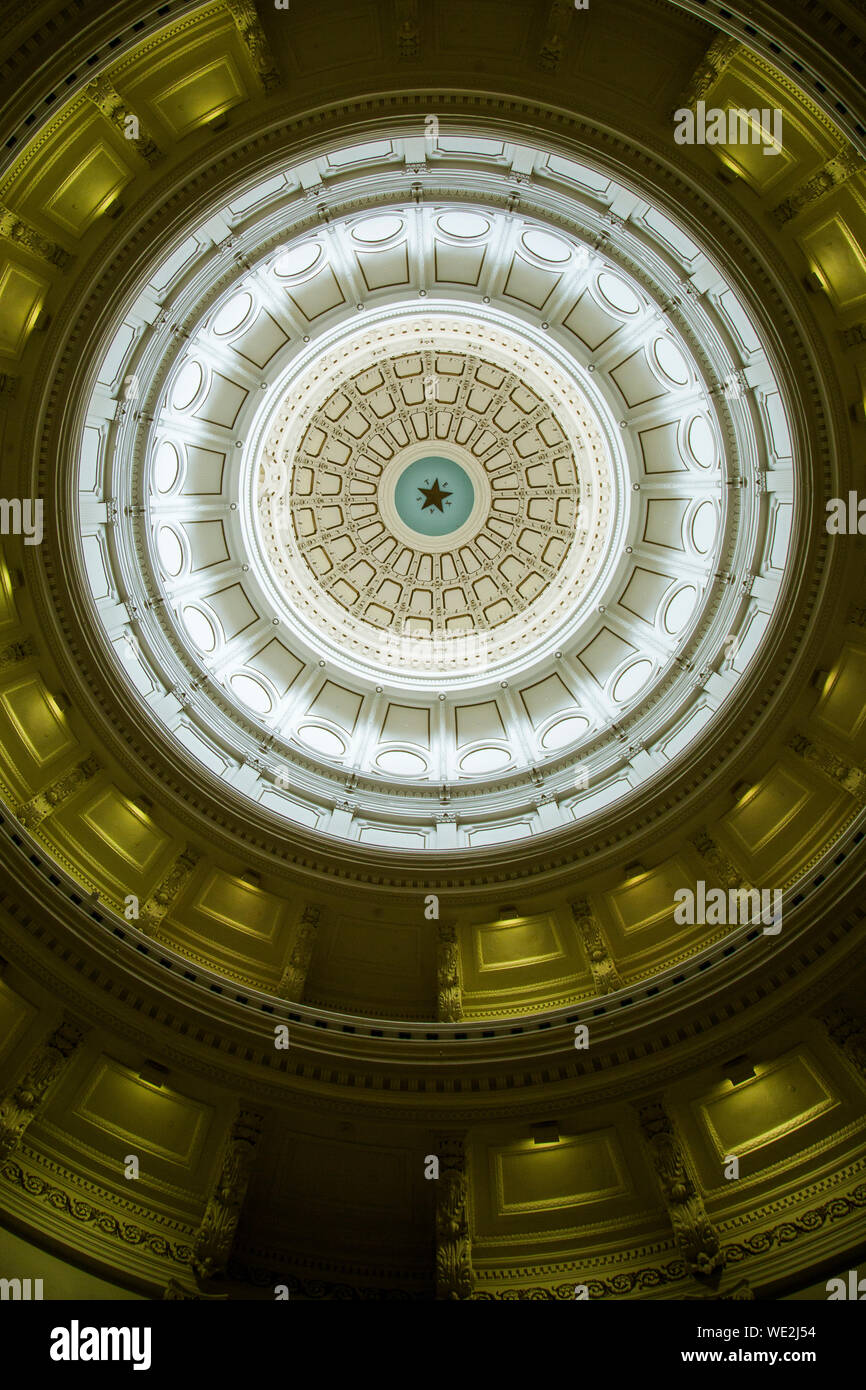 Austin Capitol Building ceiling Stock Photo - Alamy