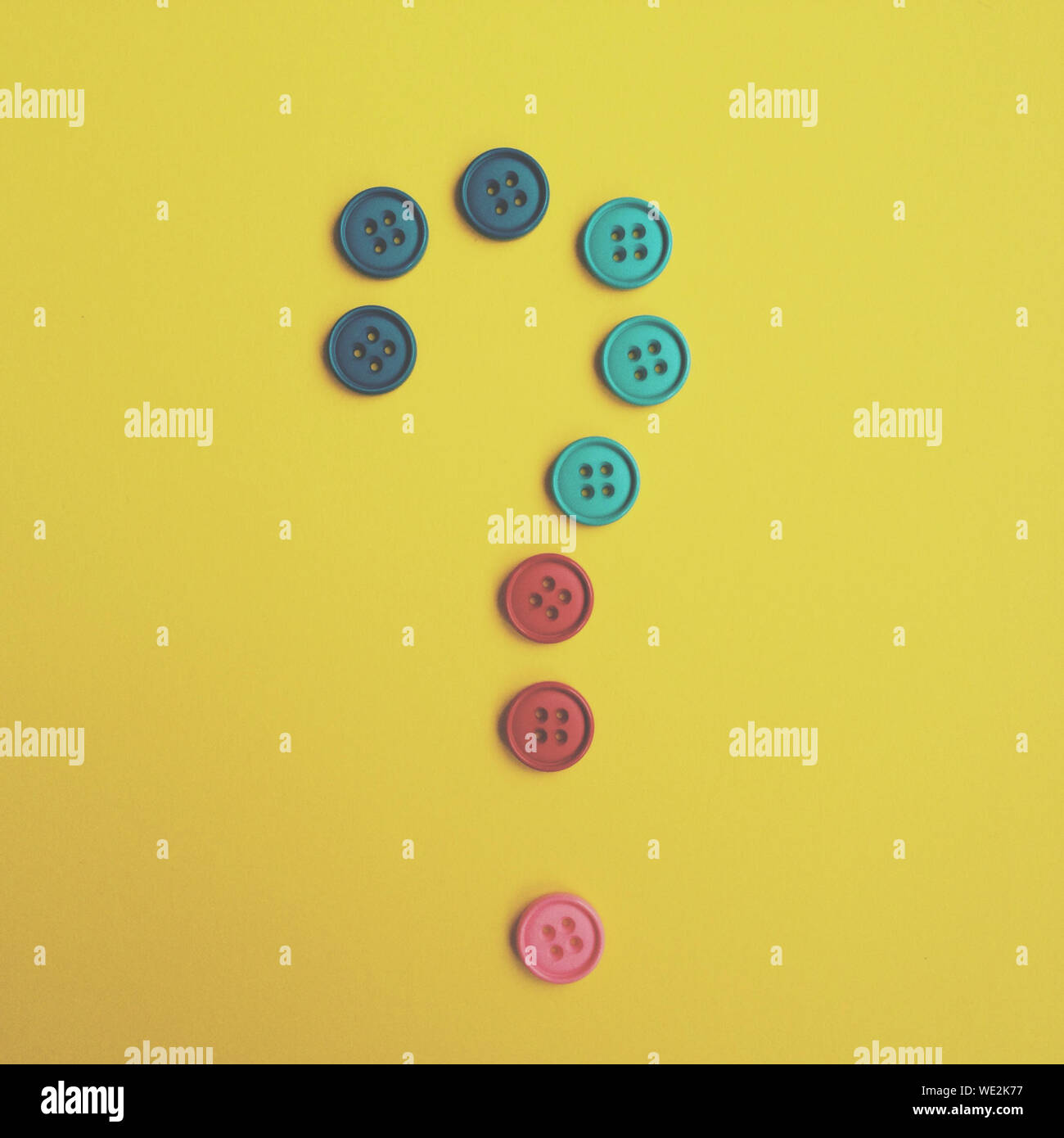 Question mark button sign hi-res stock photography and images - Alamy