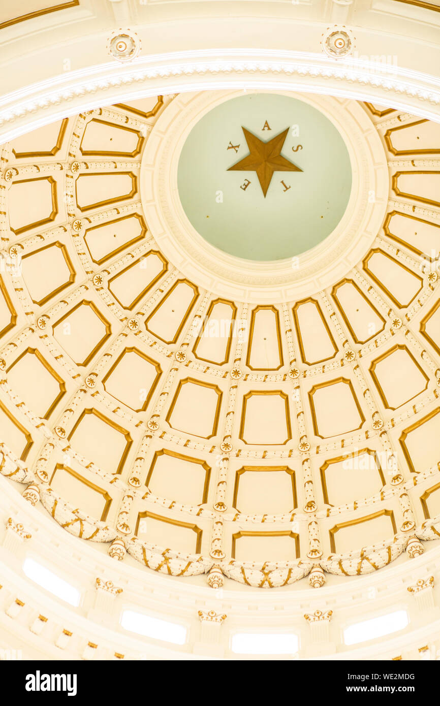 Austin Capitol Building ceiling Stock Photo - Alamy