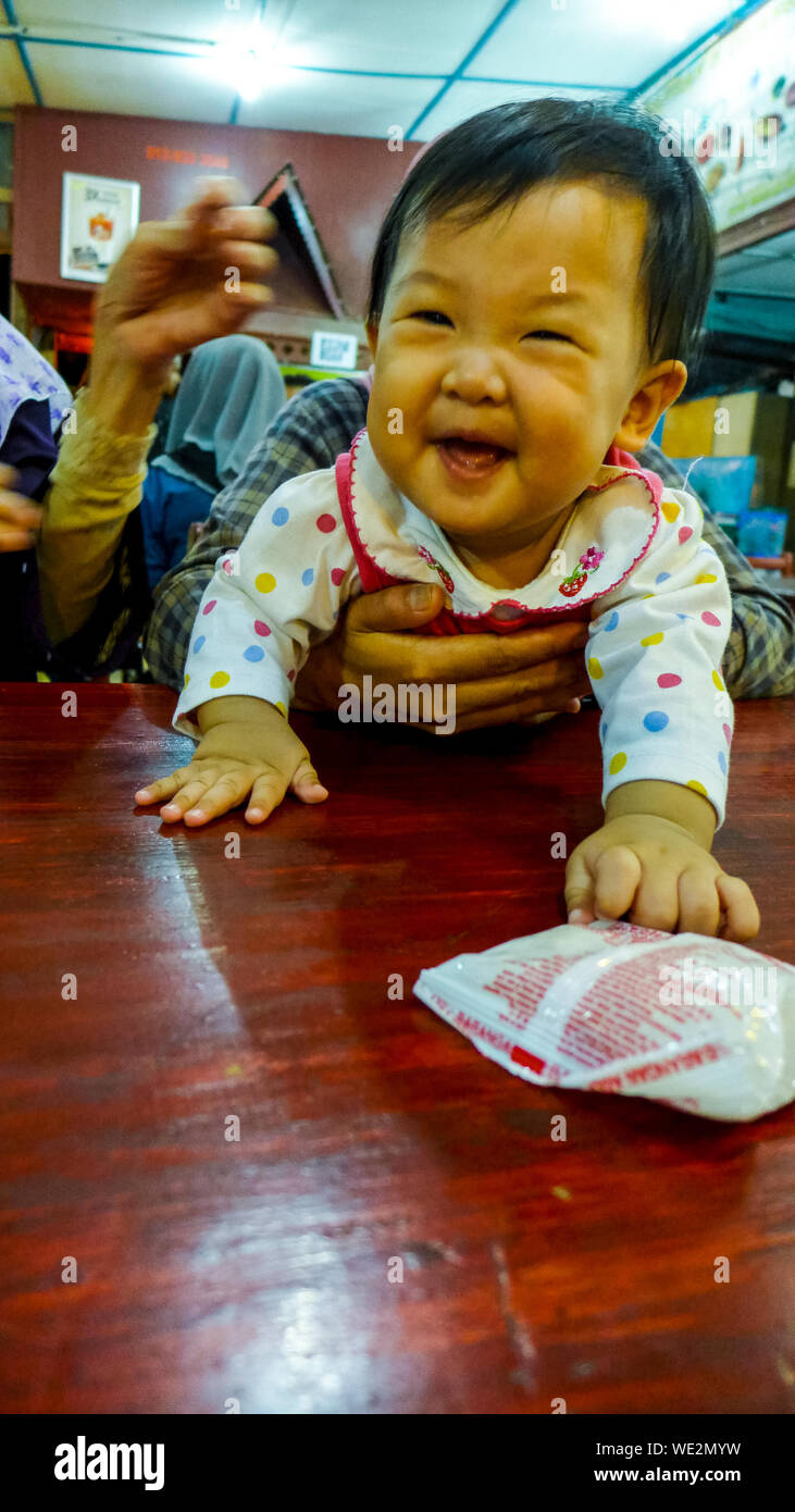 Indian toddler happy hi-res stock photography and images - Alamy