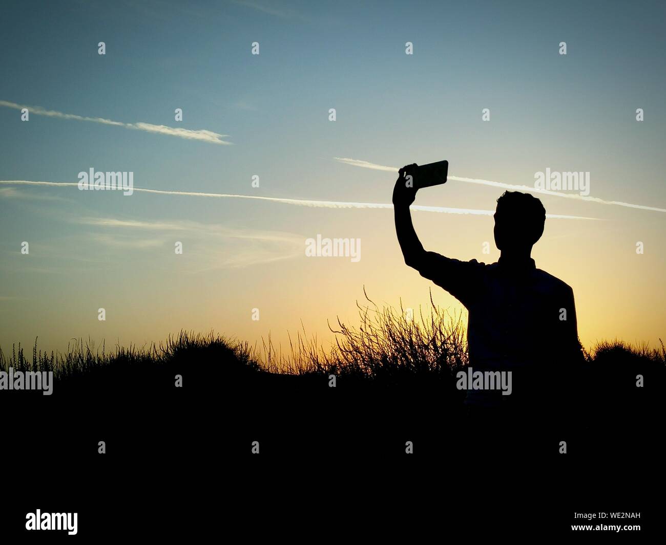 Selfie sunset hi-res stock photography and images - Alamy