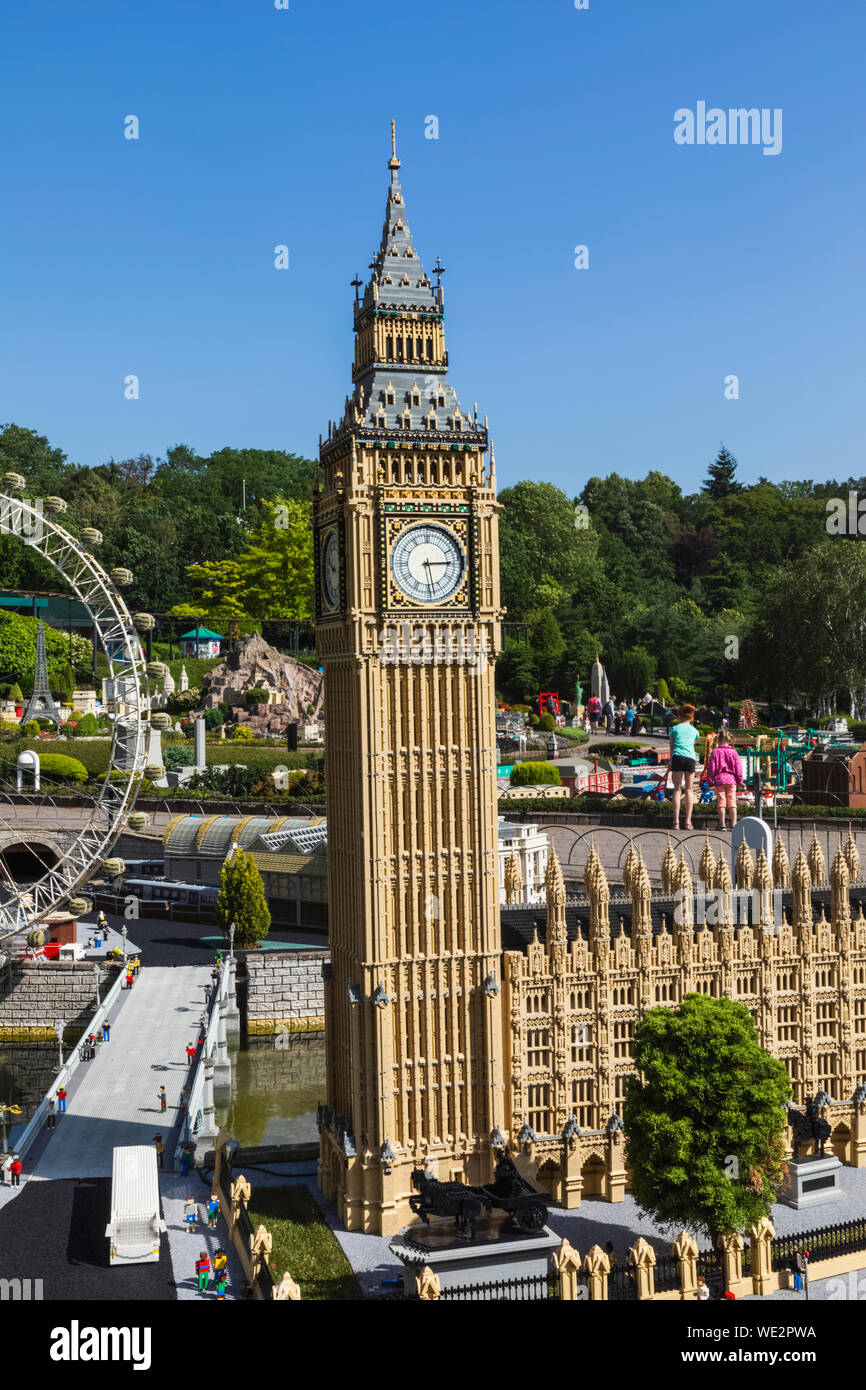 England, Berkshire, Windsor, Windsor Legoland Resort, Lego Models of ...