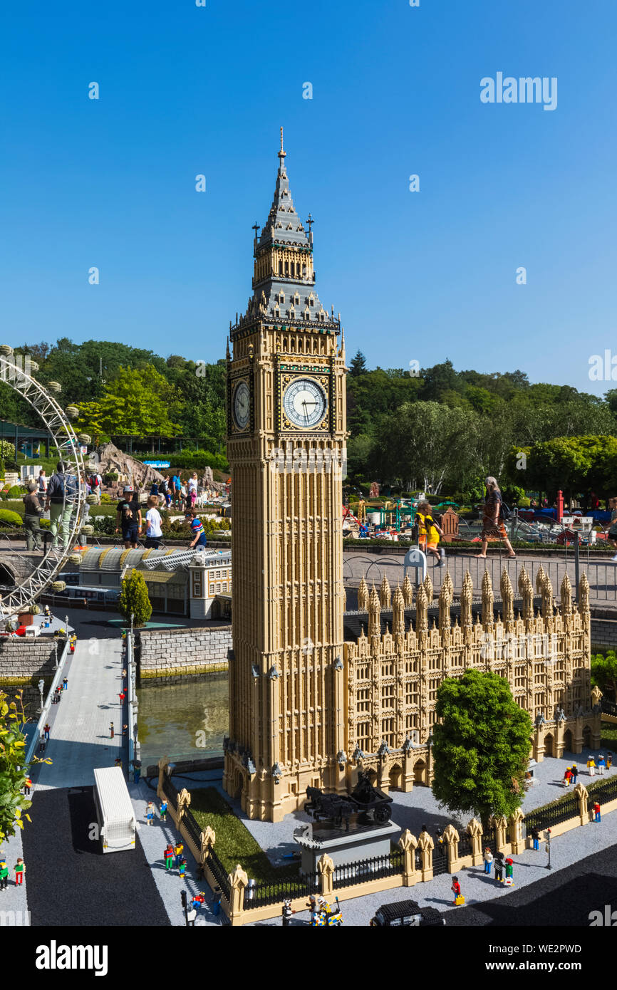 England, Berkshire, Windsor, Windsor Legoland Resort, Lego Models of ...